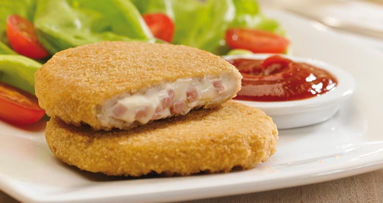 Paladini - Medallones de pollo, jamón y queso congelados