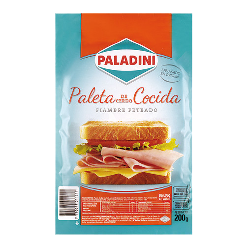Paladini - Jamón cocido - Lomo cocido - Paleta cocida